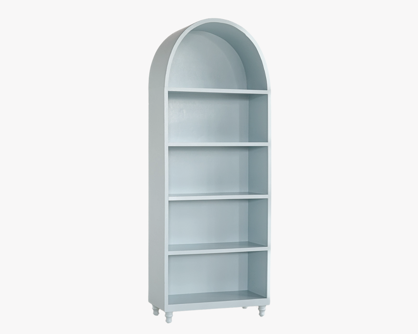 Curved Top Bookcase – Adorn Charleston